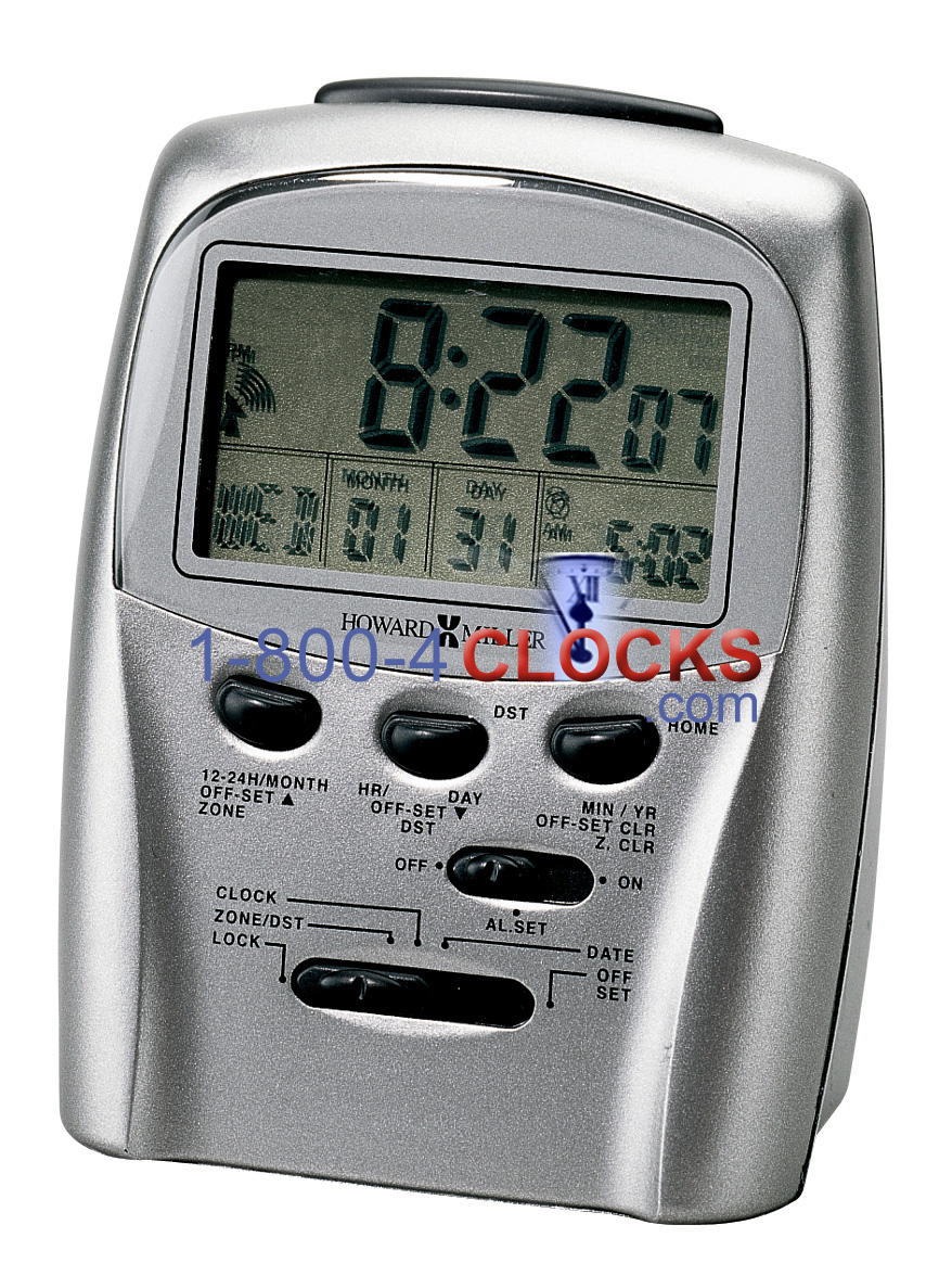 Howard Miller Accuwave Alarm Clock At 1 800 4Clocks Howard Miller Accuwave Alarm Clock At 1 800 4Clocks